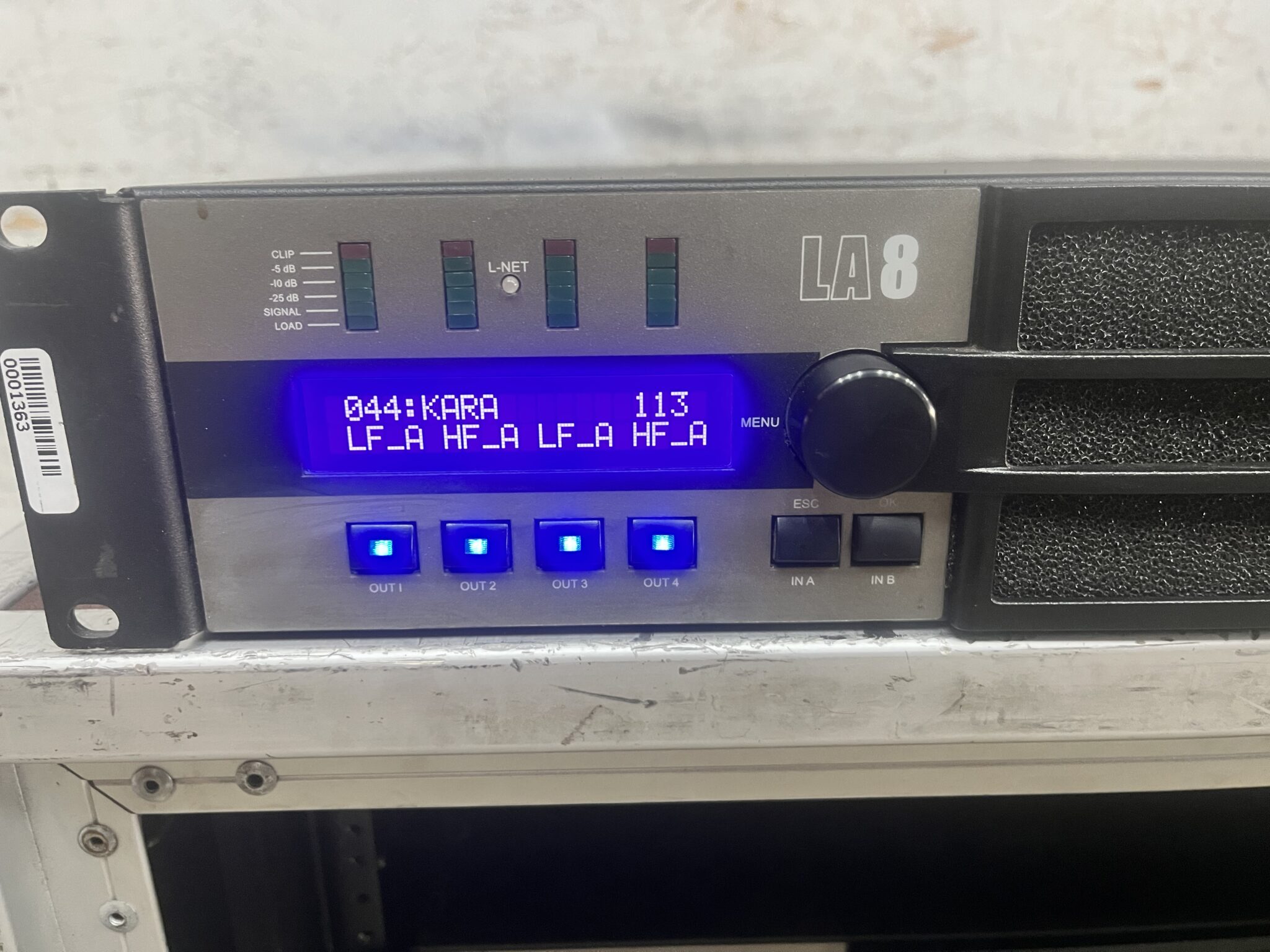 L-Acoustics LA8 Amplifier - ARRIUS