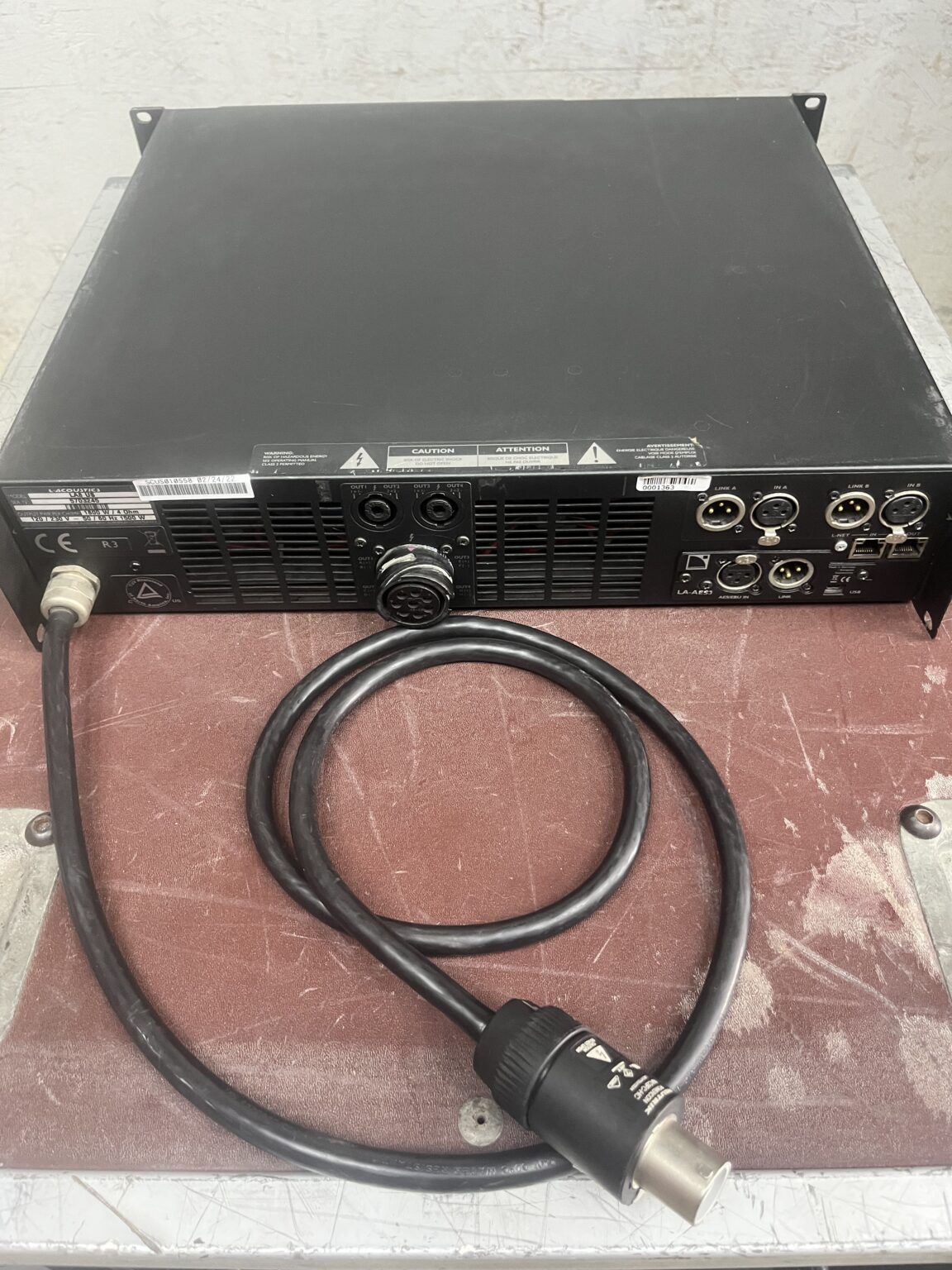 L-Acoustics LA8 Amplifier - ARRIUS
